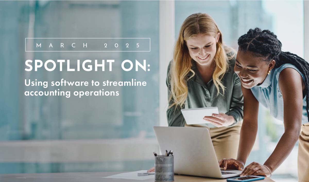 Using software to streamline accounting operations | Brown & Co